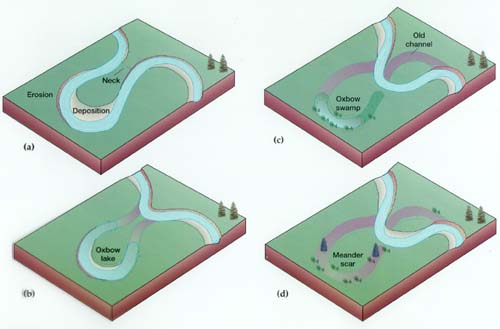 Oxbow Lake Diagram