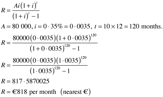 Leaving Cert. Maths (Higher) 2015: Paper 1 Q6