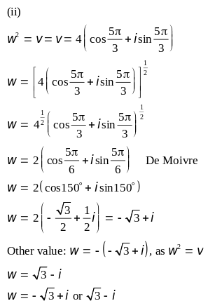 Leaving Cert. Maths (Higher) 2019: Paper 1 Q5