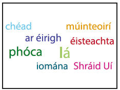 Junior Cycle Irish (Ordinary) EDCO Sample A: Q1
