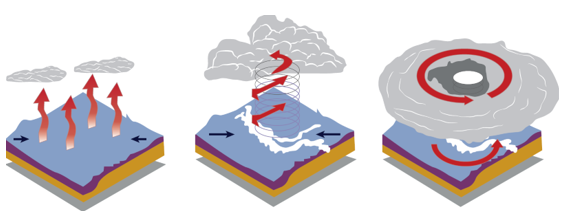 Hurricane Formation Diagram