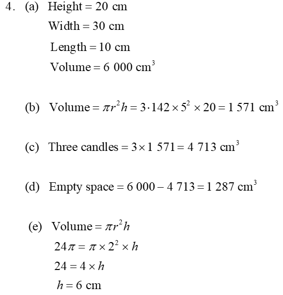 Junior Cert Maths (Ordinary) Edco Sample C Q4