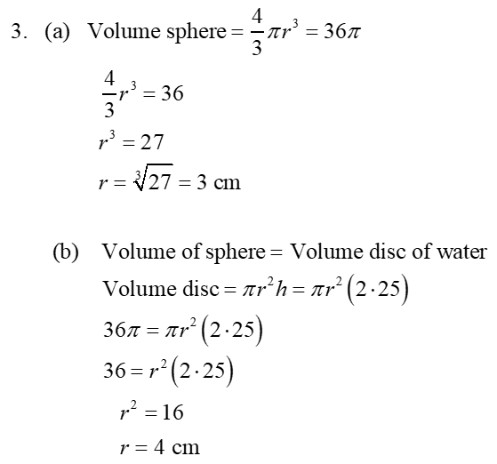 Junior Cert Maths (Higher) Edco Sample D Q3