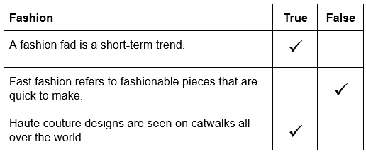 Junior Cert Home Economics (Common) Edco Sample D Q4