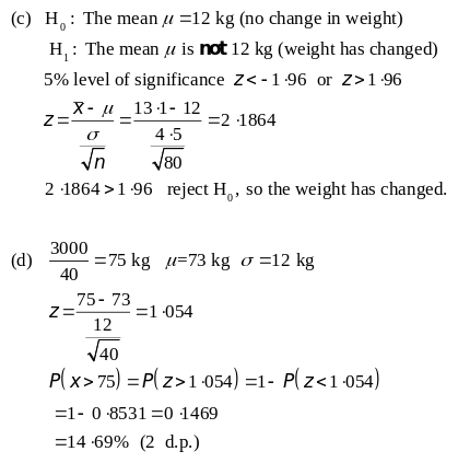 Leaving Certificate Maths (Higher) 2020: Paper 2 Q8