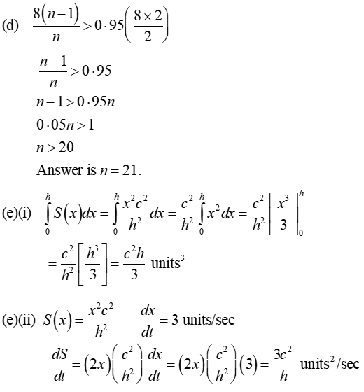 Leaving Certificate Maths (Higher) 2023: Paper 1 Q10