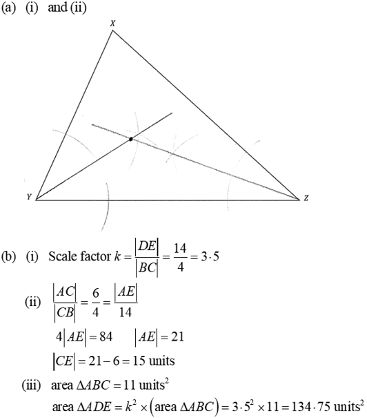 Leaving Certificate Maths (Ord) 2024: Paper 2 Q6