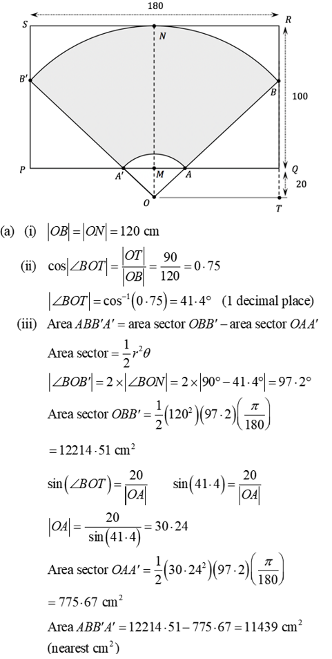 Leaving Certificate Maths (Higher) 2024: Paper 2 Q10